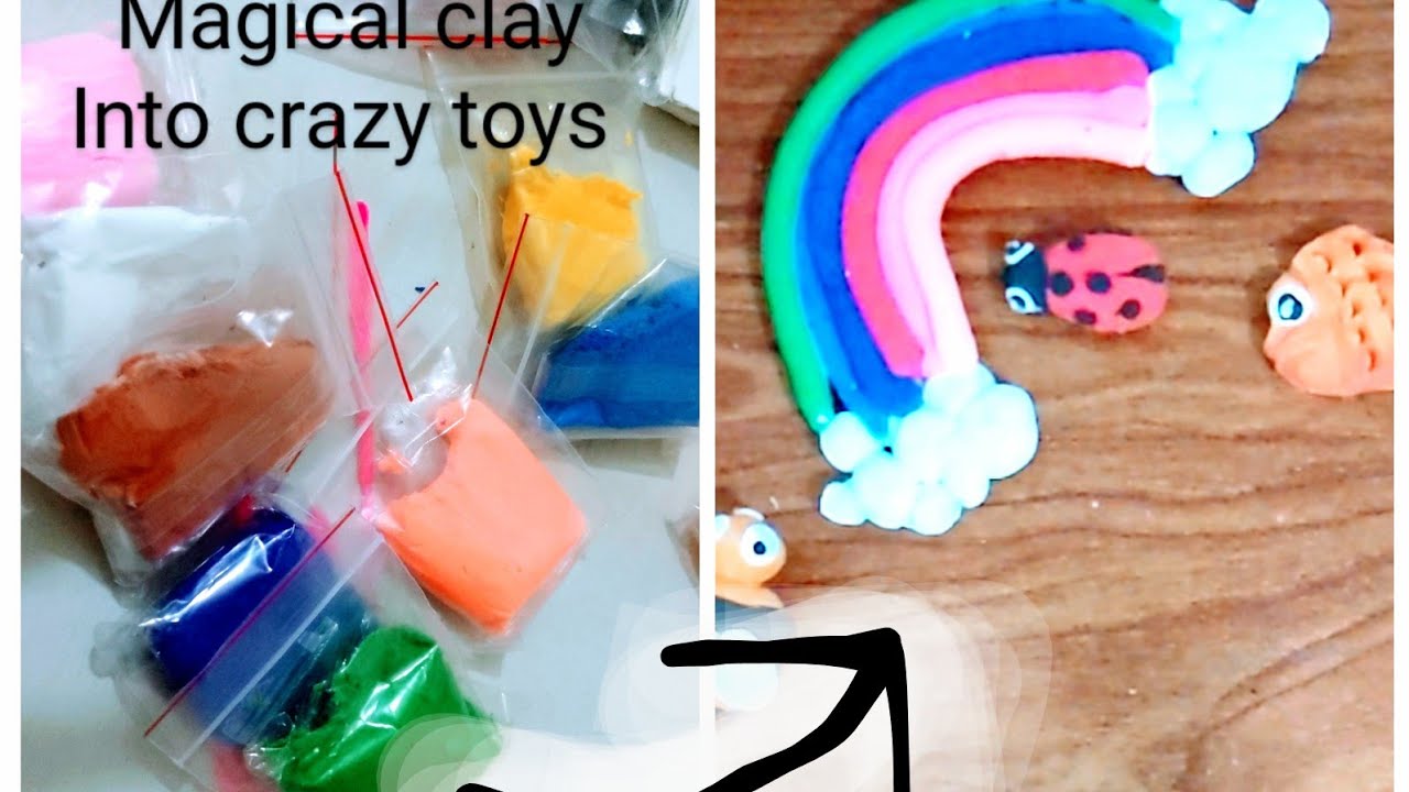super clay art || diy soft little toys || @ArtliciousAreeba - YouTube