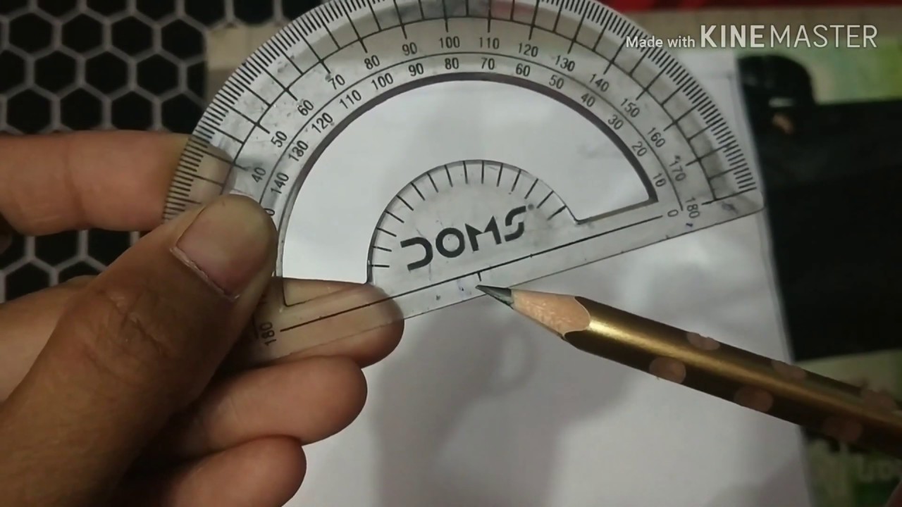 Angle Class 5 | How to draw and measure angle | Use of protractor - YouTube