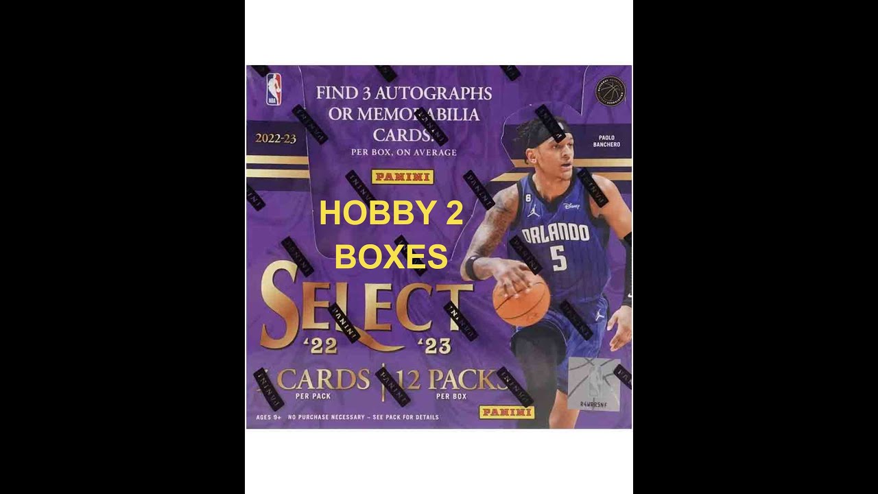 2022-23 Panini Select Hobby + 2024 Gold Rush Autographed Basketball ...