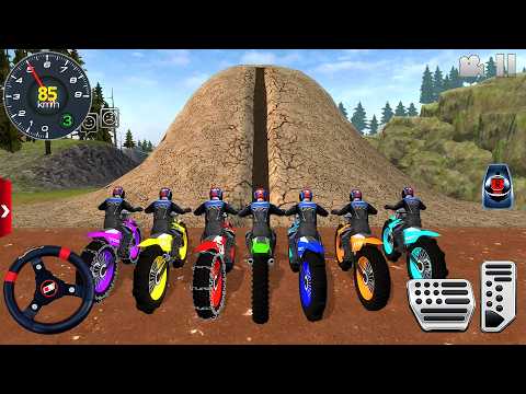 Motor Dirt Bike Impossible Offroad Racing 3D - Extreme Motor Bike Simulator - Android GamePlay #1