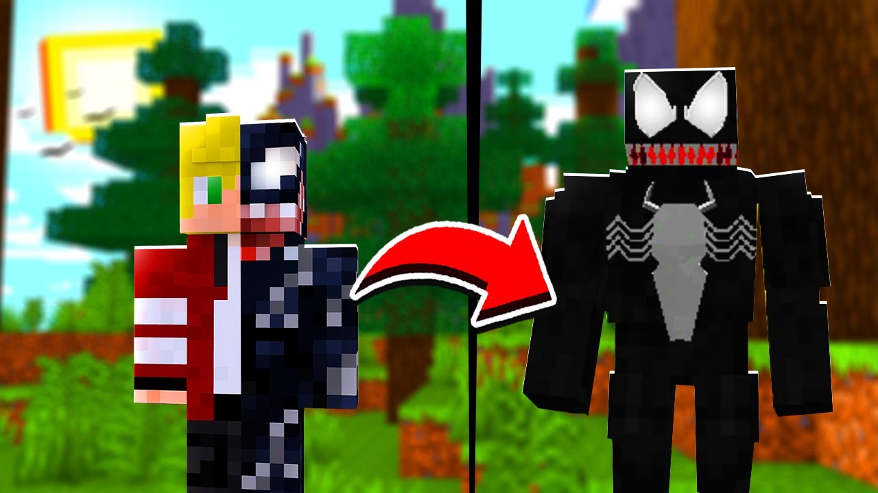 MEU AMIGO VIROU O VENOM NO MINECRAFT!! *symbiote* ‹ DONAT3LO › - YouTube