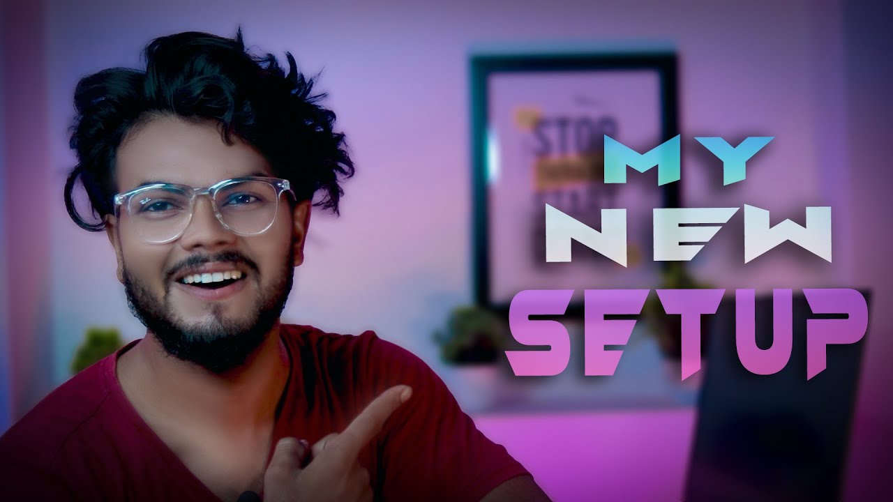 MY NEW SETUP ! GAMING AND EDITING ! SASTA VLOGGER SETUP - YouTube