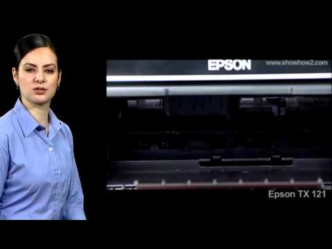 Epson Printer TX121 - How to operate with the Panel Buttons of the ...