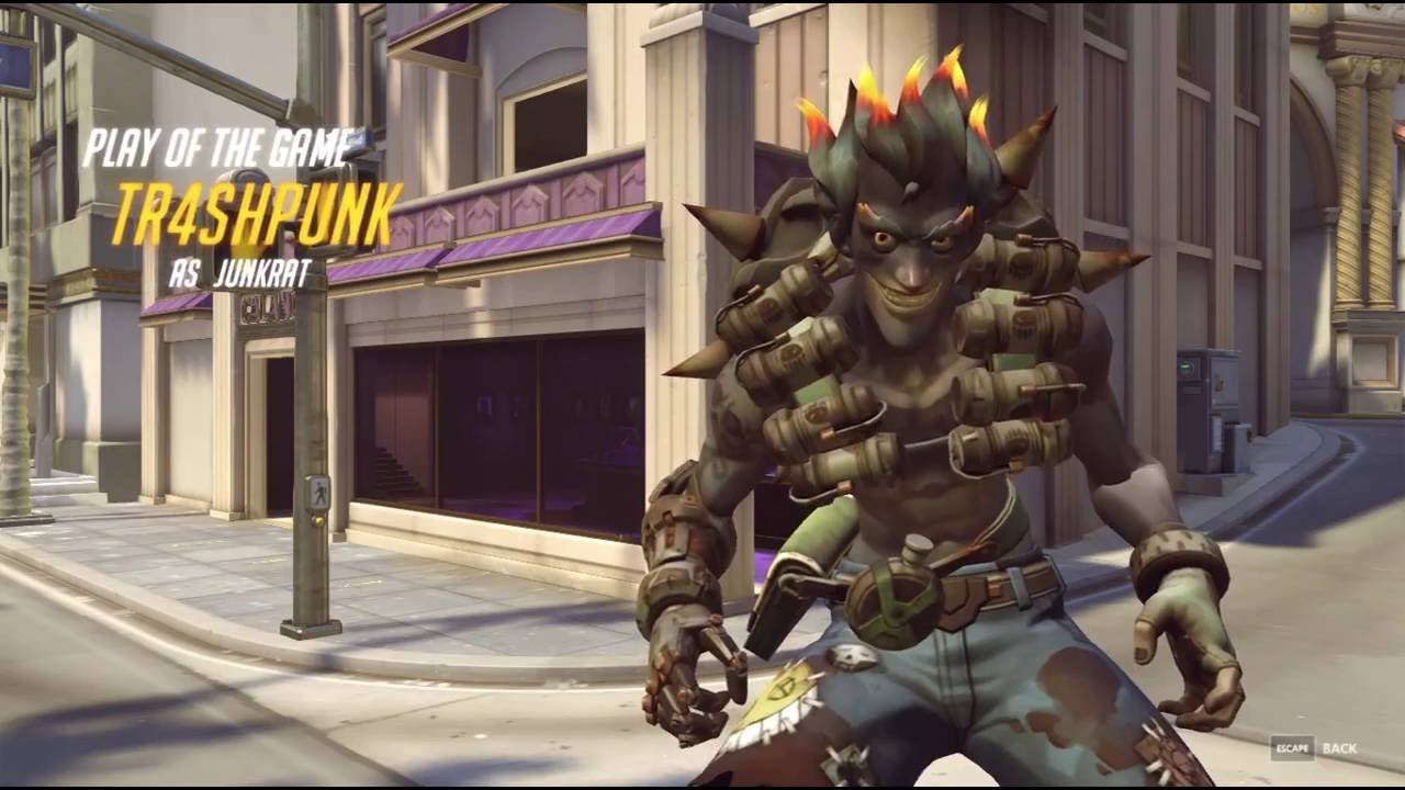 Junkrat POTG - YouTube