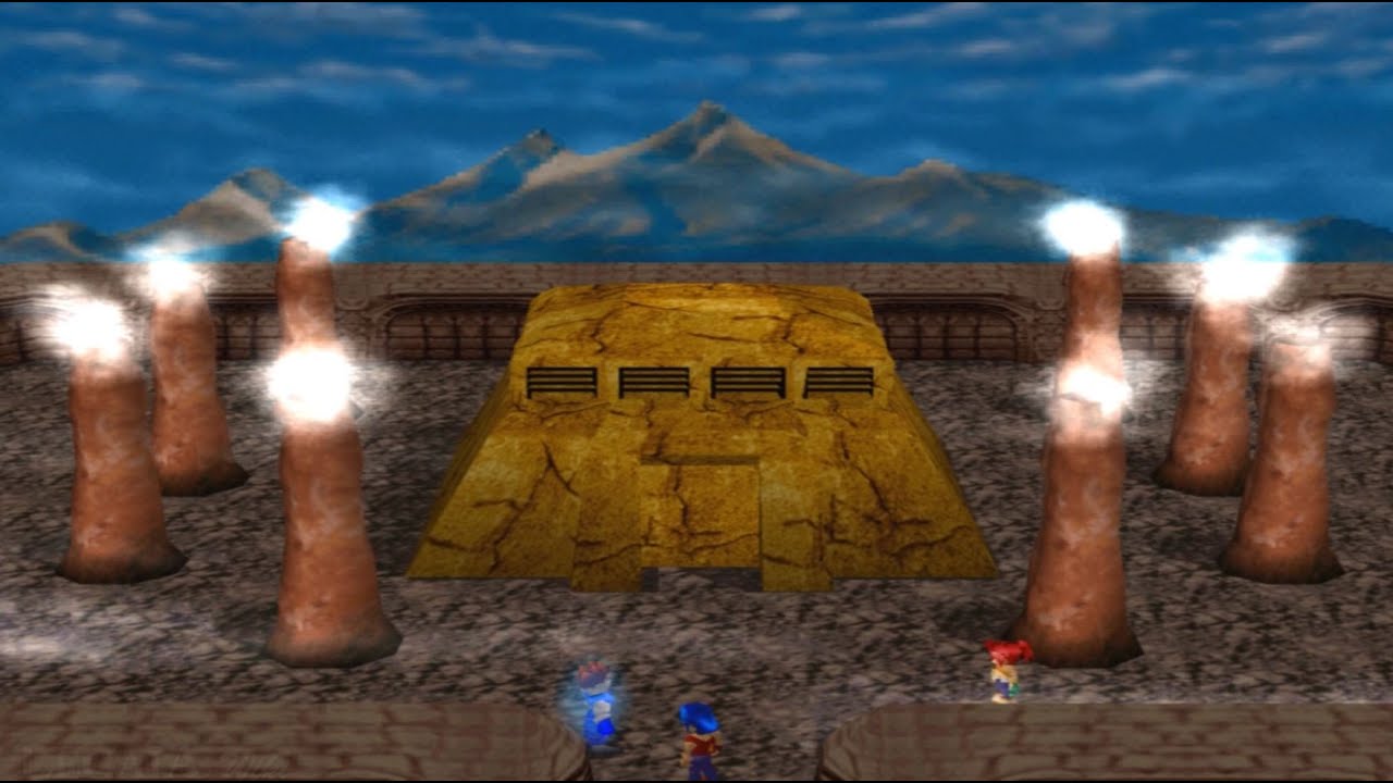 The Legaia 100% HD Walkthrough: Part 16 - Buried Castle - YouTube