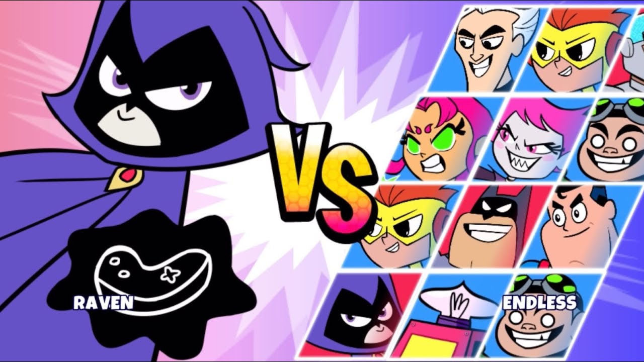 Teen Titans Go Jump Jousts 2 Raven vs All Who’s Better Fighter than ...