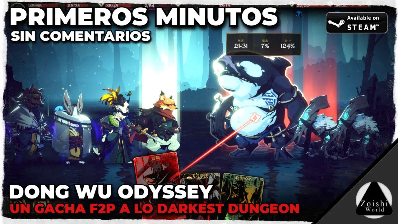 El "Darkest Dungeon" F2P y Gacha | DONG WU: ODYSSEY - YouTube