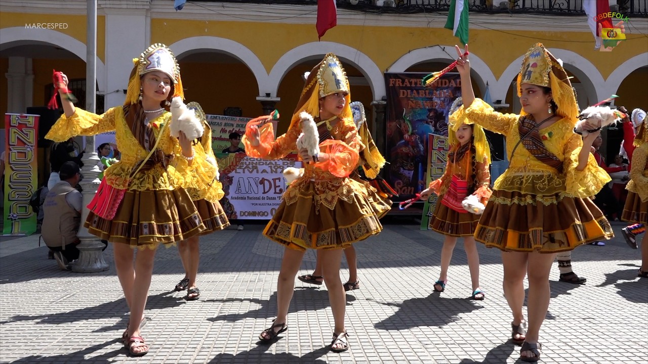 Llamerada 💯🇧🇴 Encuentro Mundial de Danzas 100 % Bolivianas - YouTube