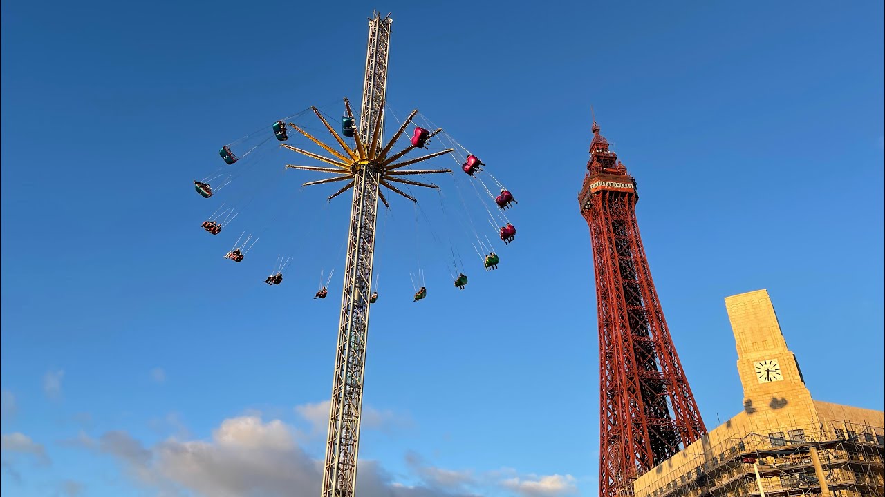 The Blackpool Star Flyer Ride is Running! - YouTube