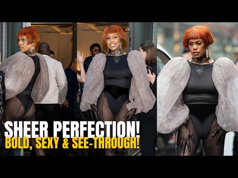 Laverne Cox Bares It All in This Bold See-Through Look!