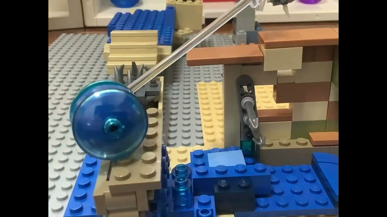 Sonic The Hedgehog Labyrinth zone custom Lego set - YouTube
