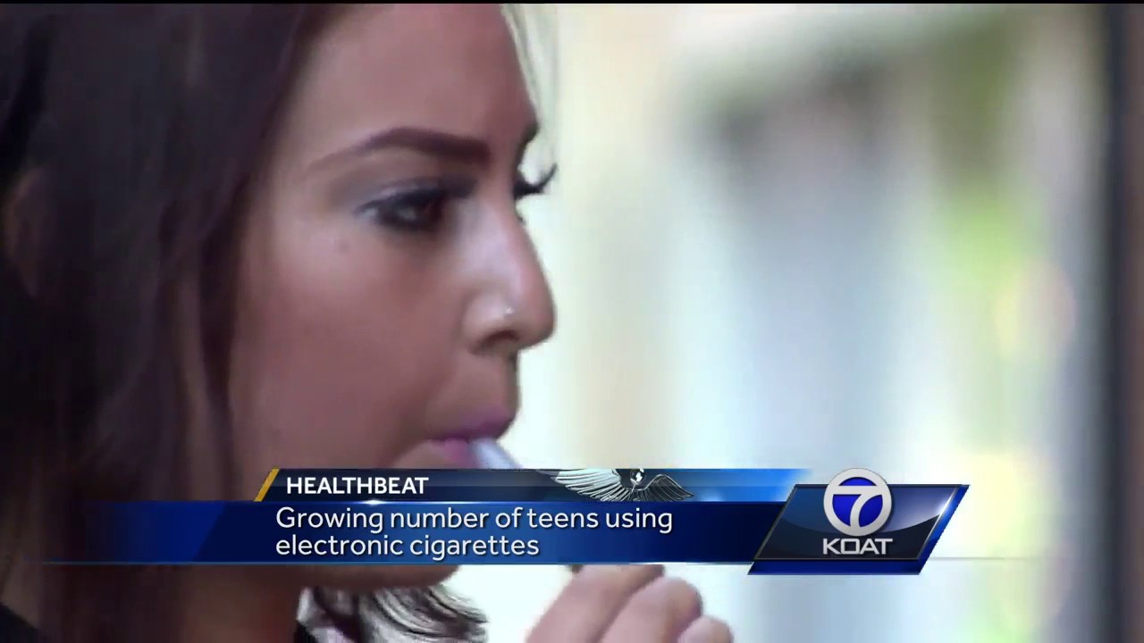 Teens put health at risk by vaping e-cigarettes - YouTube