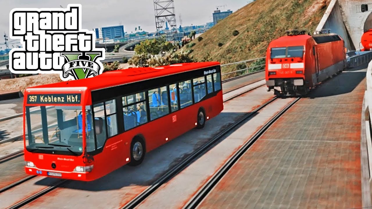 GTA 5 — Deutsche Bahn lässt grüßen! — GTA 5 Real Life Mod - YouTube