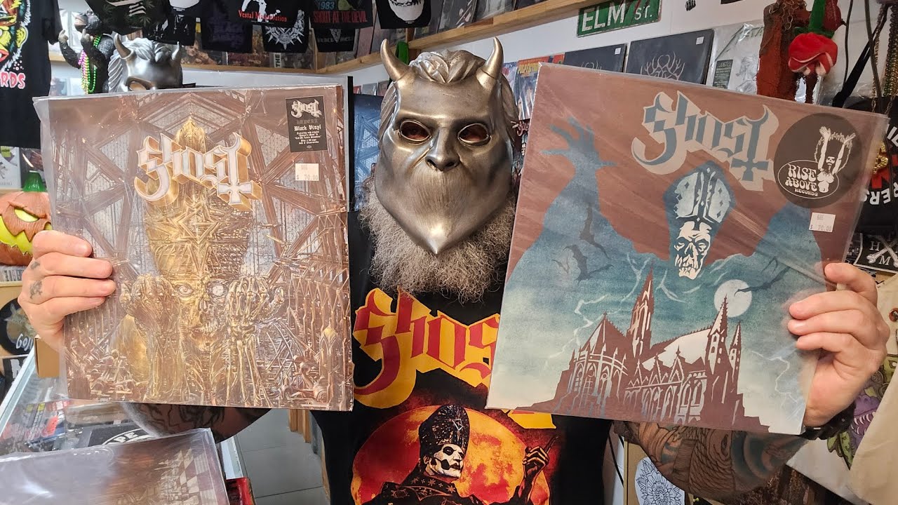 GHOST VINYL PLUS ️ NEW VINYL UNBOXING !!! - YouTube