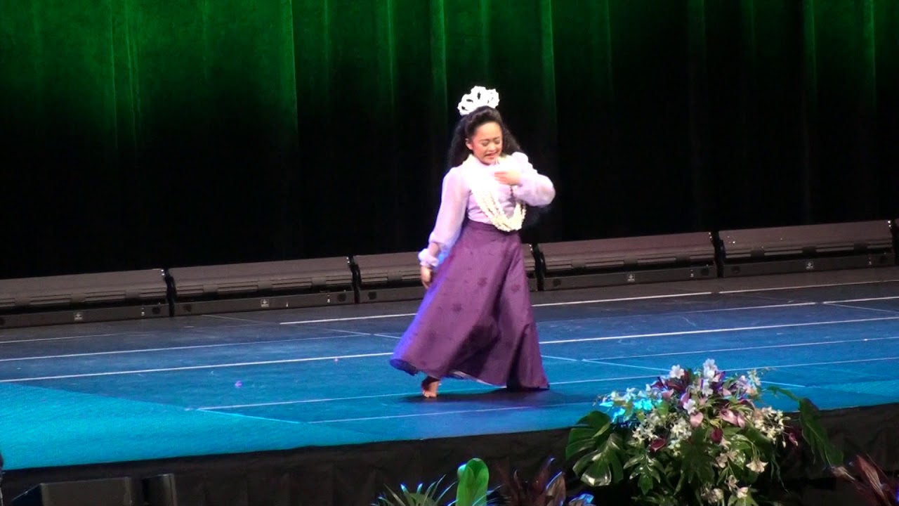 Rachel Kimura - 2018 Miss Keiki Hula WINNER - YouTube