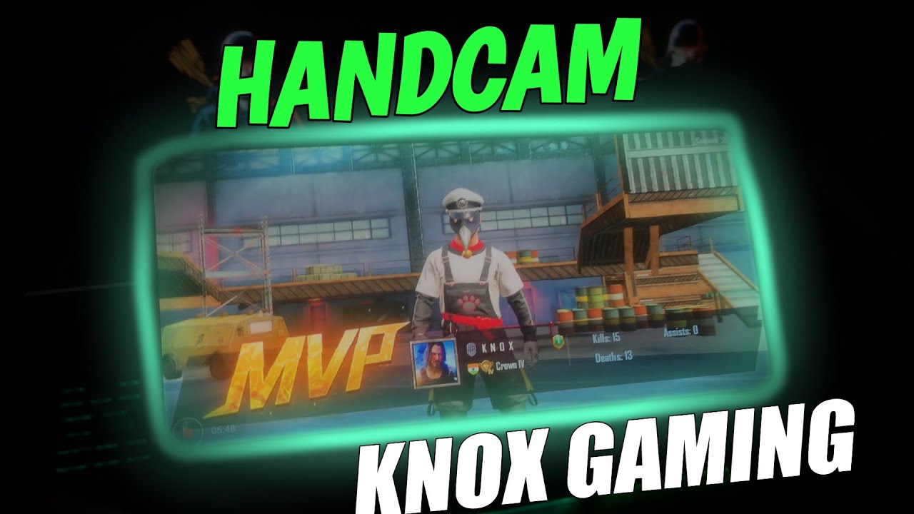 PUBG Mobile Four finger + Full Gyro Handcam Gameplay | 1K special ...