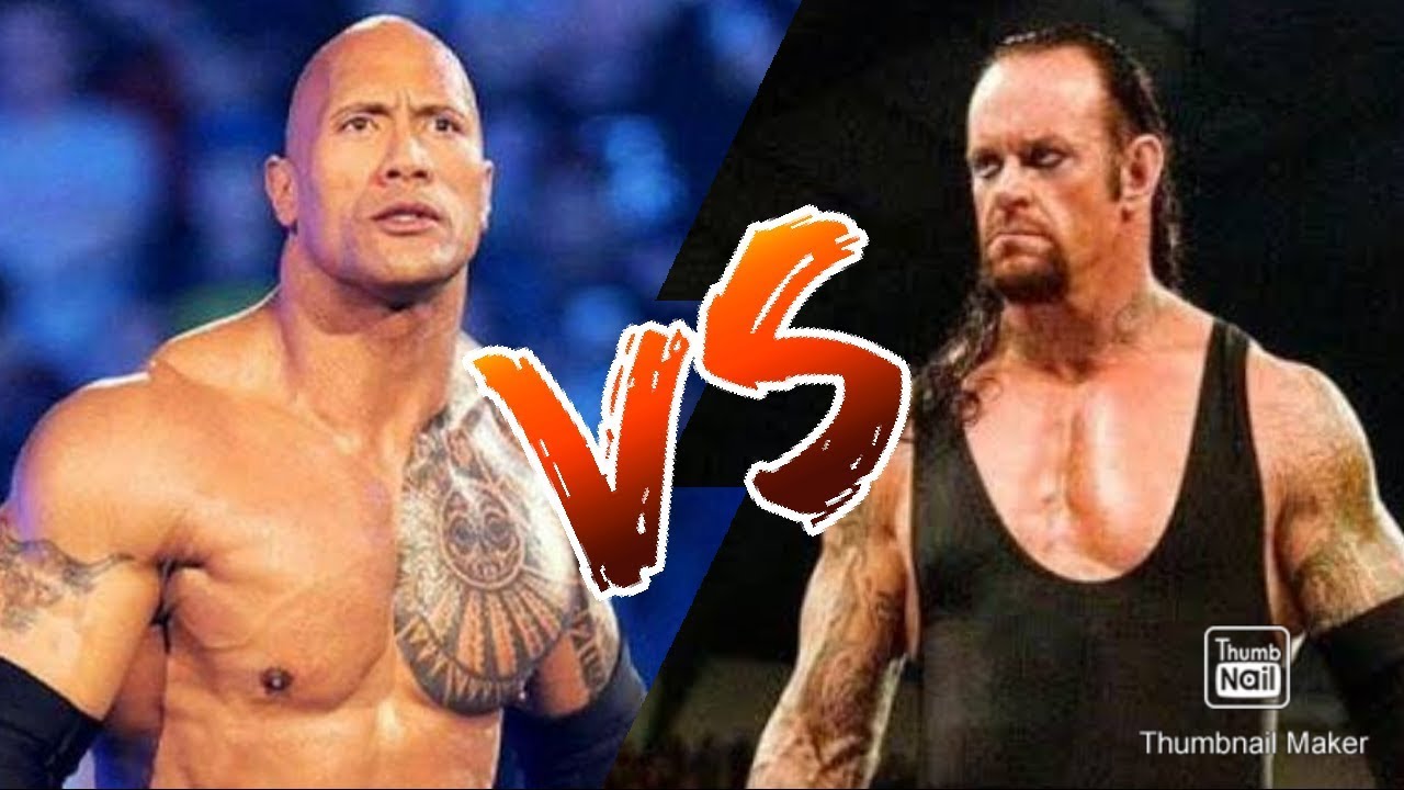 The Rock vs Undertaker Full Match (WWE 2K17) - YouTube