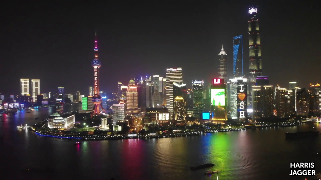 Shanghai 4k drone footage - YouTube