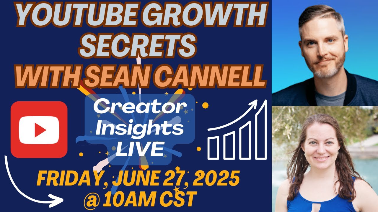 YouTube Growth Secrets for Amazon Influencers with Sean Cannell ...