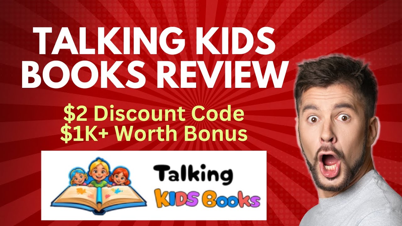 Talking Kids Books Review | Quick DEMO, $2 Discount Code - YouTube