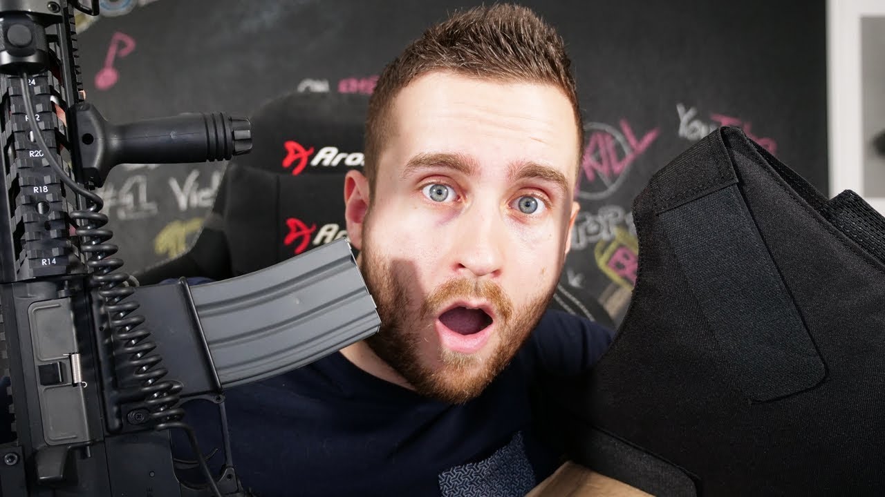 UNBOXING EQUIPEMENT AIRSOFT POLICE !! - YouTube