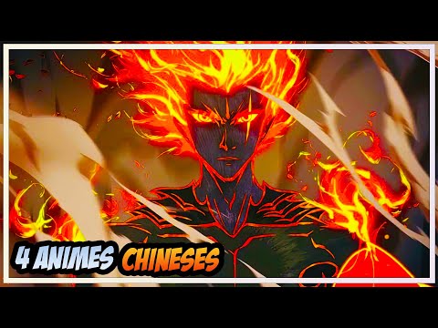4 DONGHUA (Animes CHINESES) QUE VOCÊ PRECISA ASSISTIR!