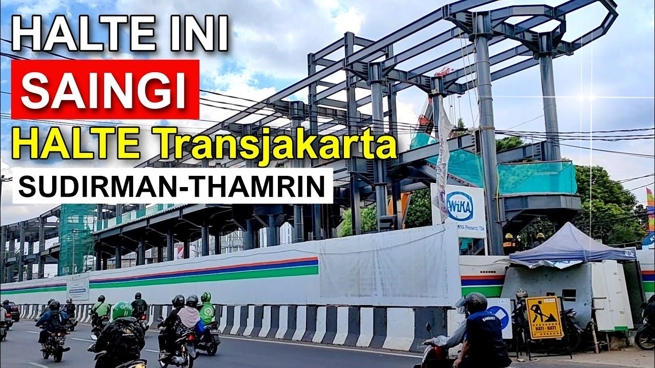 Halte ini akan menyaingi Kemegahan Halte Transjakarta Sudirman -Thamrin ...