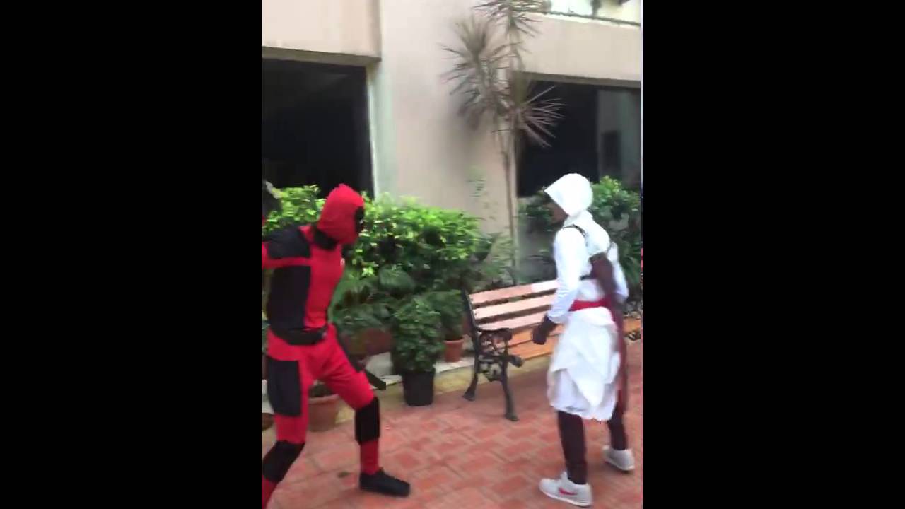 Deadpool vs assassin's creed - YouTube