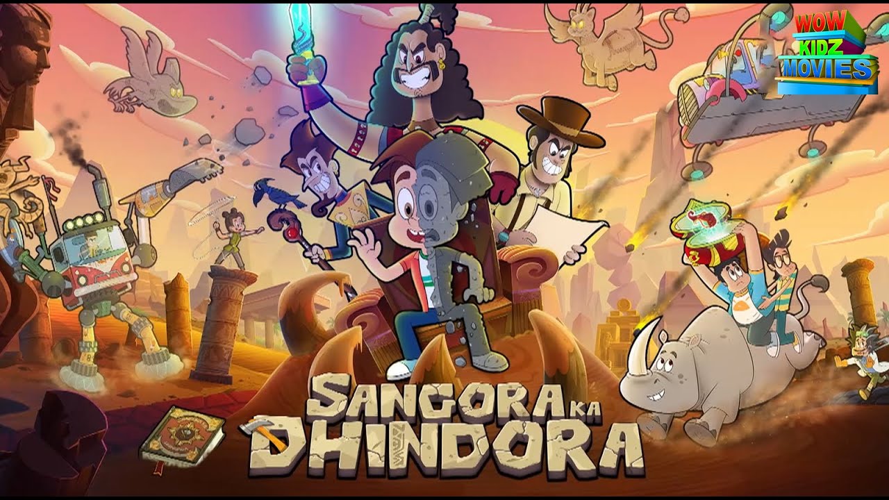 Sangora Ka Dhindora | Titoo Cartoon Movie For Kids | Hindi Animated ...
