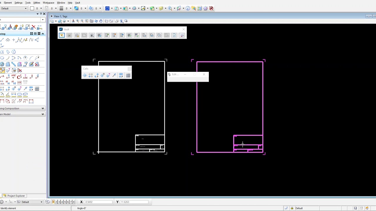 Mapping Microstation Tags to Vault - YouTube