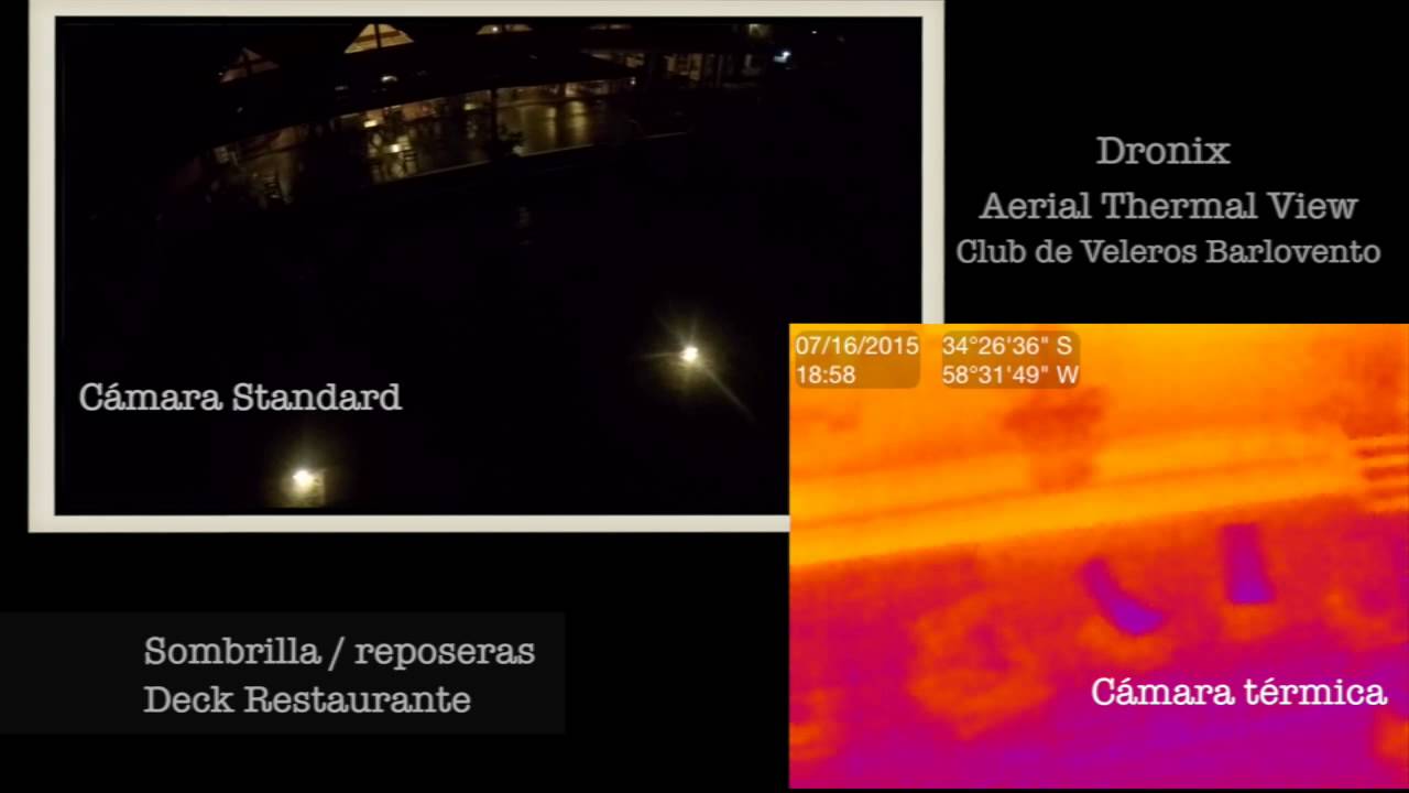 Aerial view - Thermal imaging - Multicopter Drone - YouTube