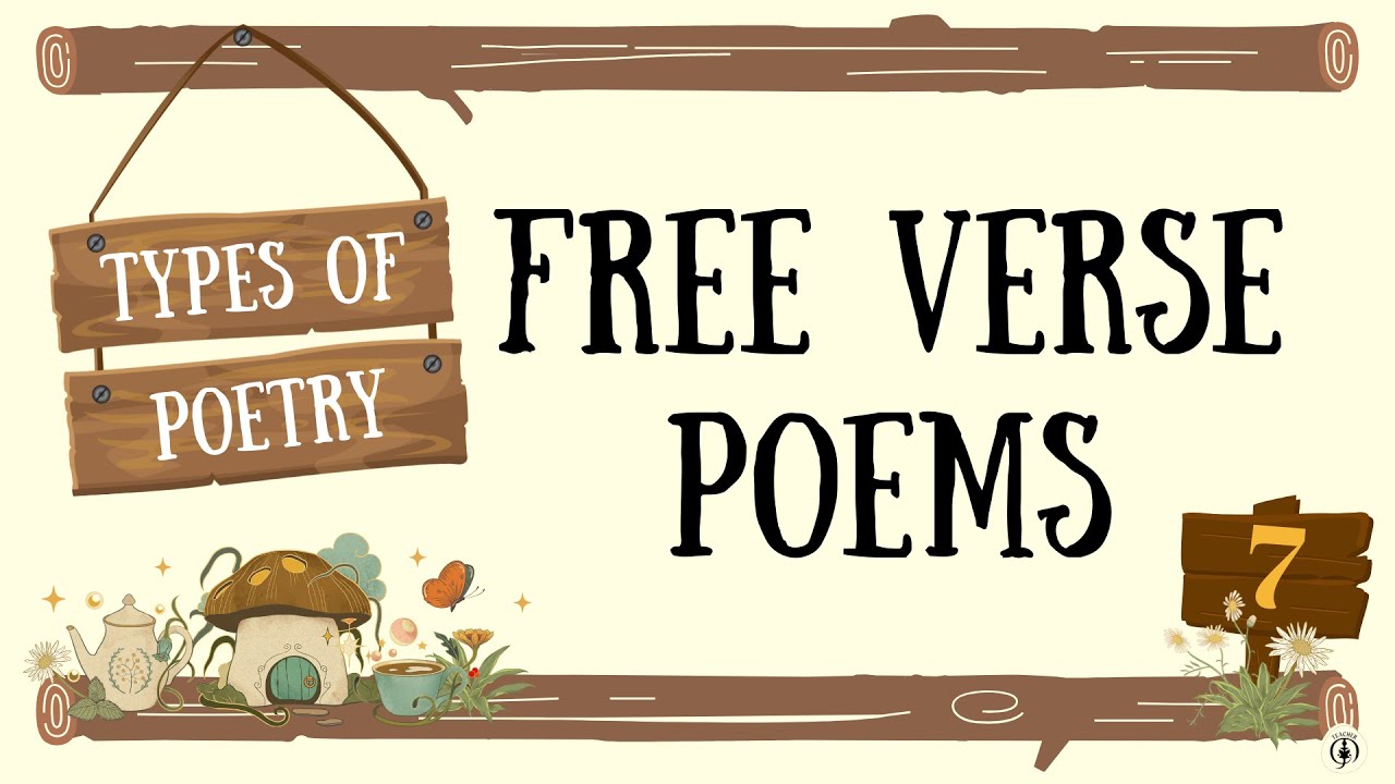 Ep7_Prt7: FREE VERSE POEMS | Types of Poetry for Children & Adolescents ...