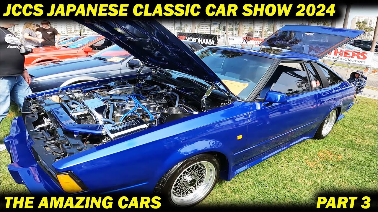 THE AMAZING CARS OF JCCS 2024 JAPANESE CLASSIC CAR SHOW PART 3 - YouTube