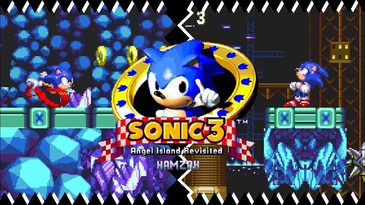 sonic 3 A.I.R:mania lrz2 🔥 background🦔🦊 - YouTube