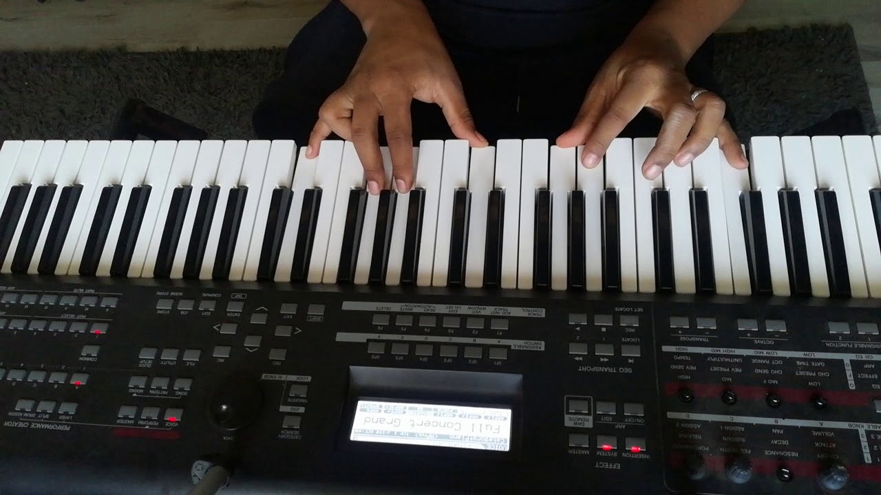 How to play alpha and omega-key of C.. - YouTube