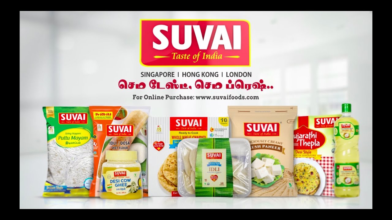 SUVAI Foods Singapore - Tamil TVC - YouTube