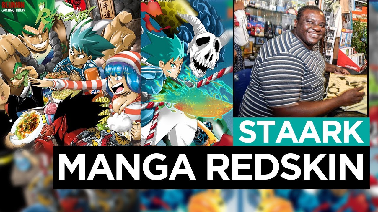 STAARK : auteur du manga REDSKIN : Le 1er mangaka de La Réunion ! - YouTube
