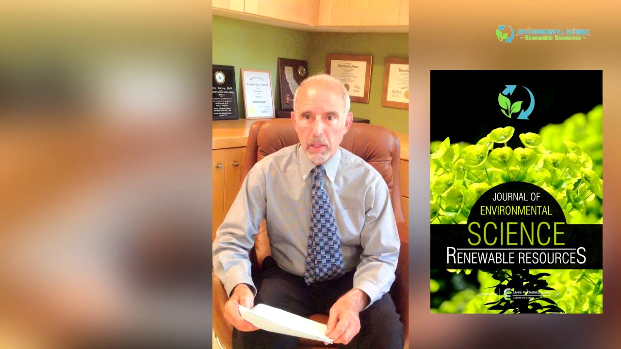 Dr. James Greenwood, Editor in Chief of Journal of Environmental ...