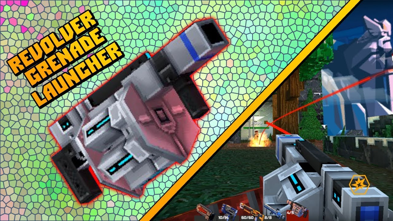 Pixelfield - Revolver Grenade Launcher [Review] - YouTube