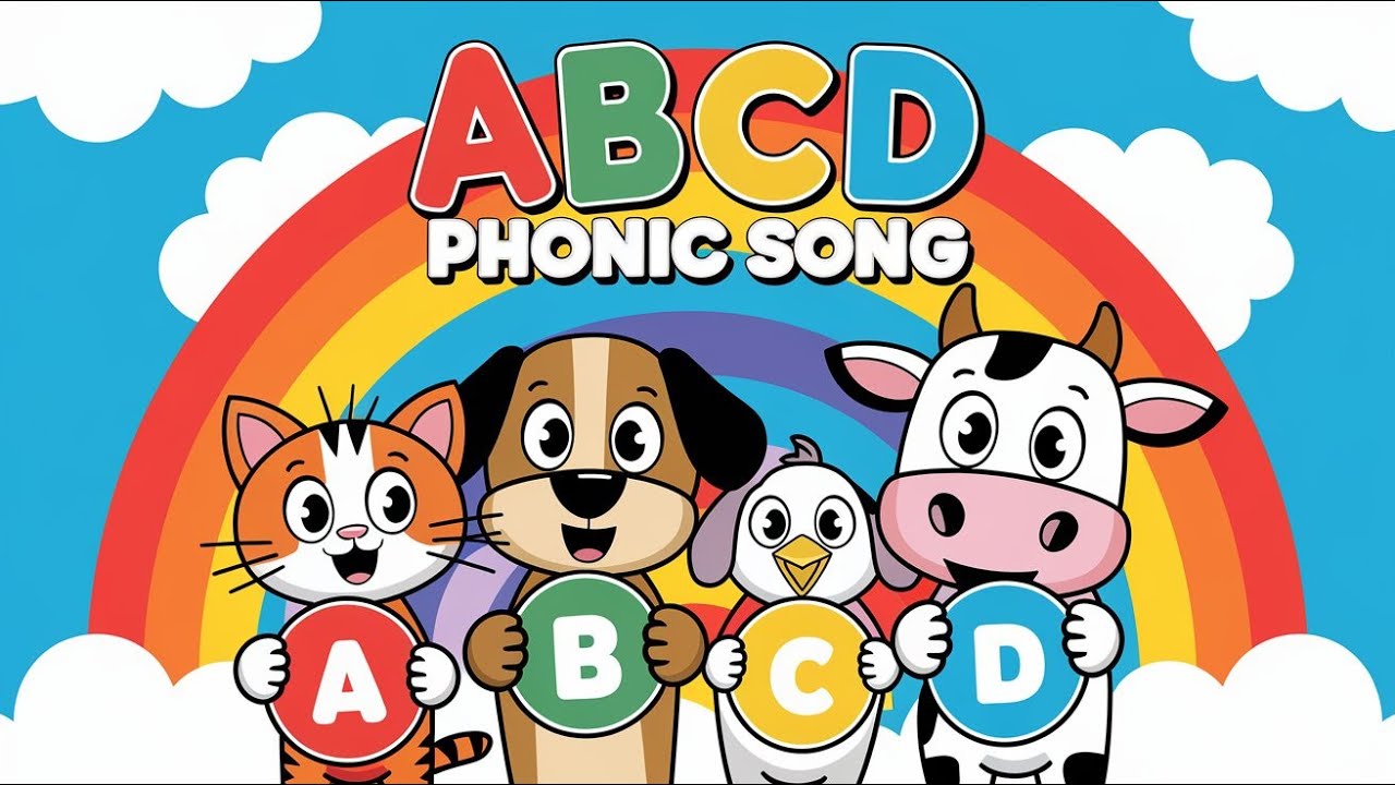 The ABC Phonic Song - Toddler Learning Video l Abcd phonics song A is ...