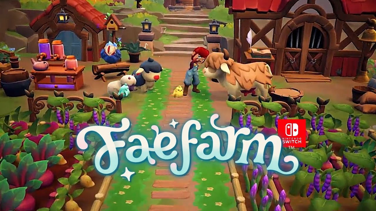 FAE FARM Nintendo Switch Gameplay #03 ¡Cómo relaja esta granja! - YouTube