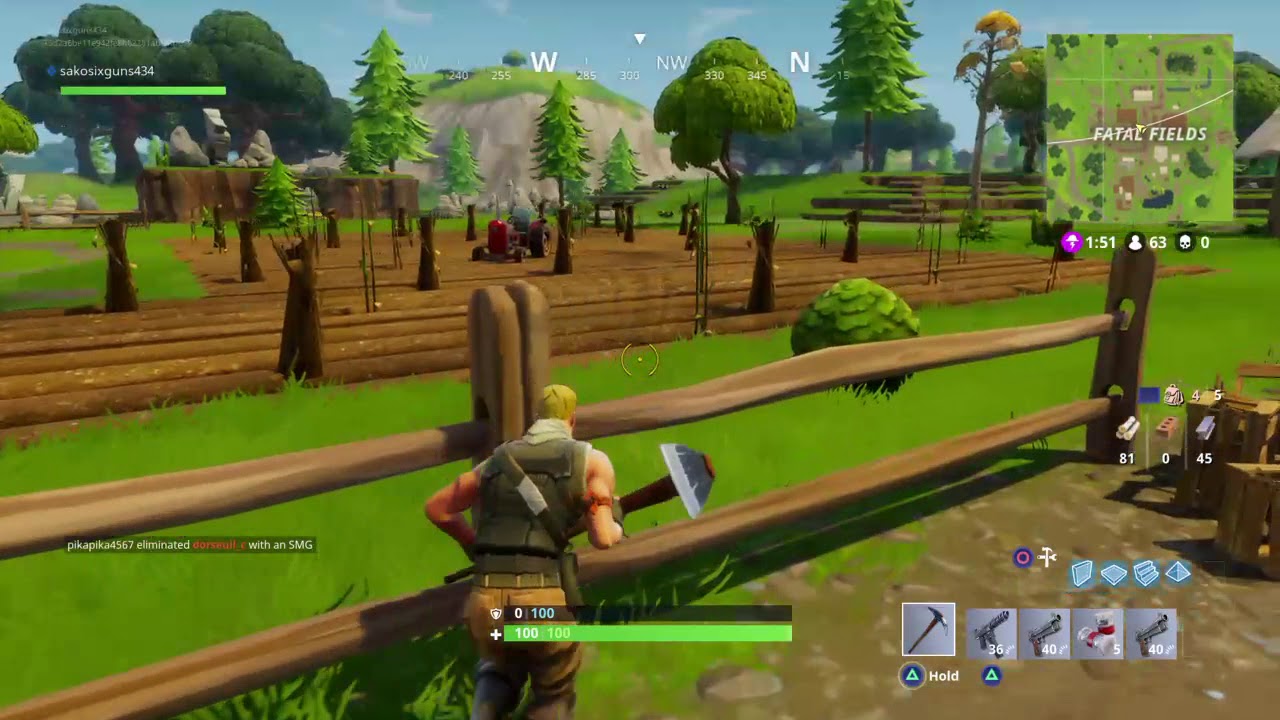 Fortine battle royale ep 1 - YouTube