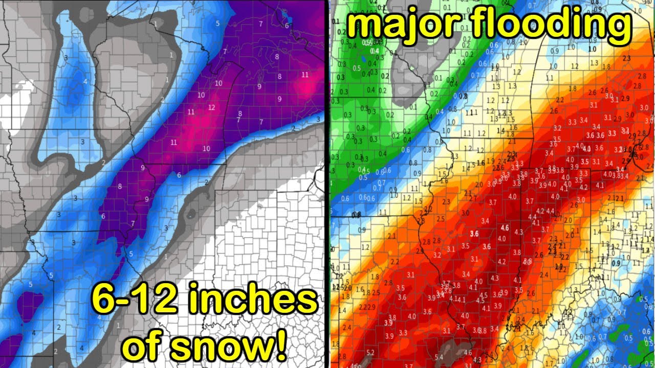 Major Blizzard to Bring a Ton of Snow and major Severe Weather for This ...