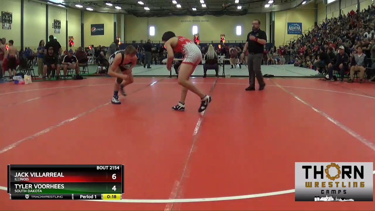 16U 138 Jack Villarreal Illinois Vs Tyler Voorhees South Dakota - YouTube