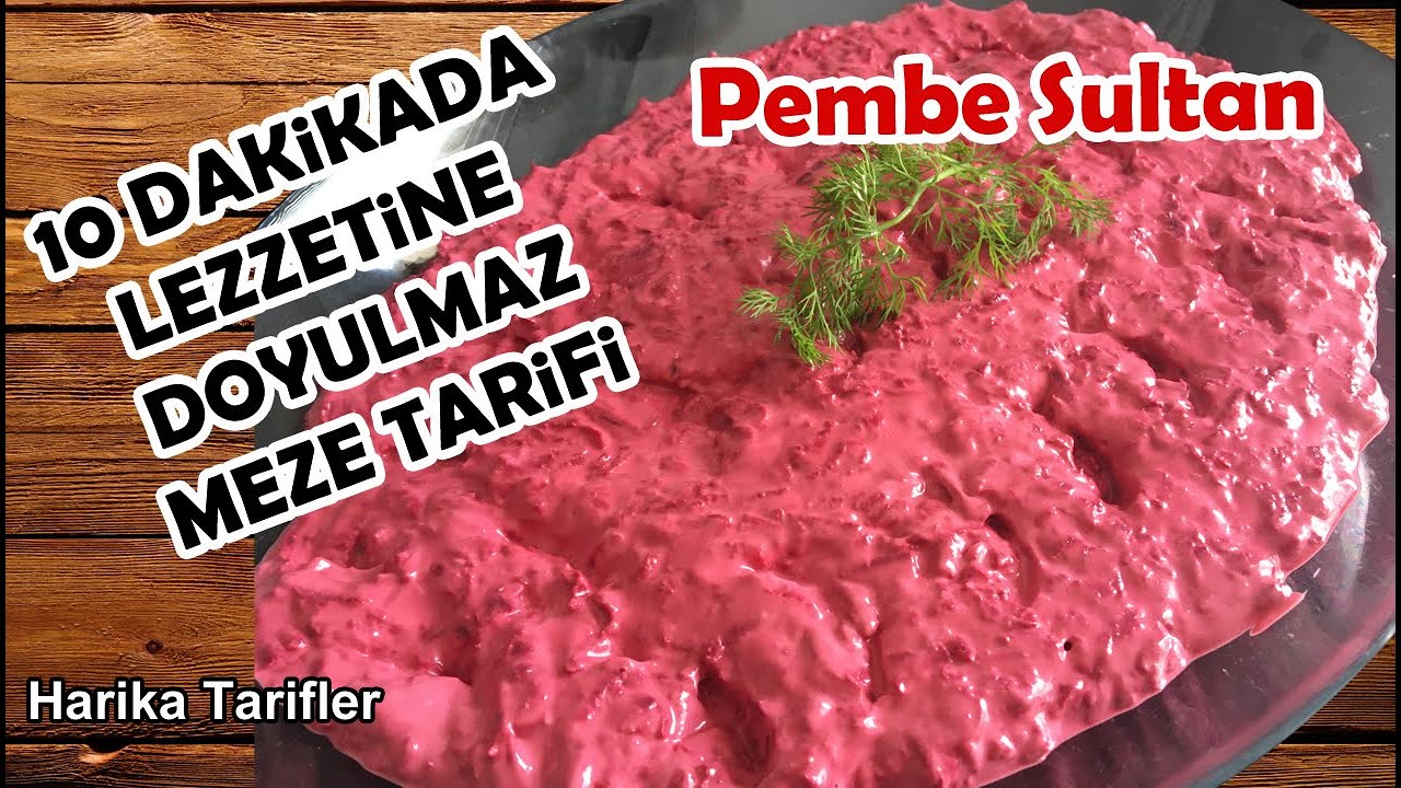 Pembe Sultan / Kolay meze tarifleri / Pancar ile yapılan pratik meze ...