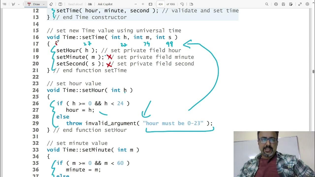 Constructor with defual arguments | OOP | C++ - YouTube