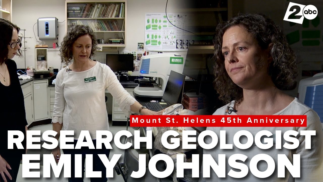 Research Geologist Emily Johnson talks magma & eruptions on 45th anniv ...
