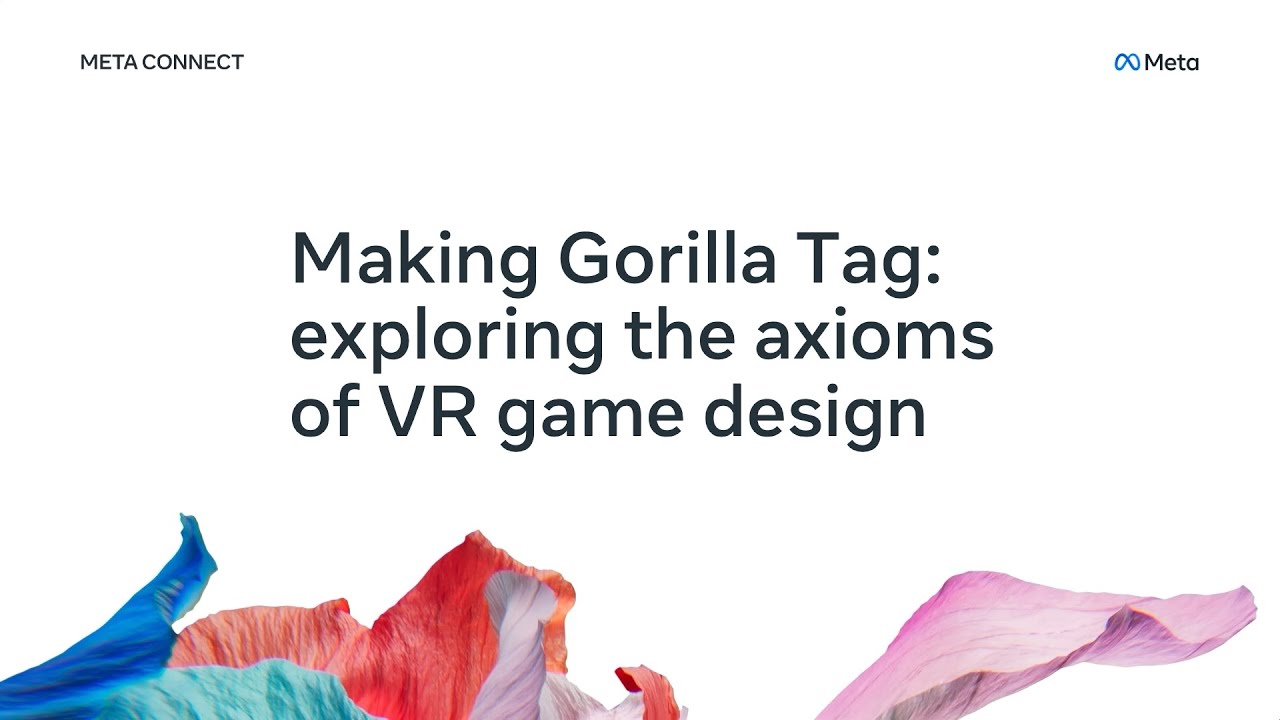 Making Gorilla Tag: Exploring the Axioms of VR Game Design - YouTube