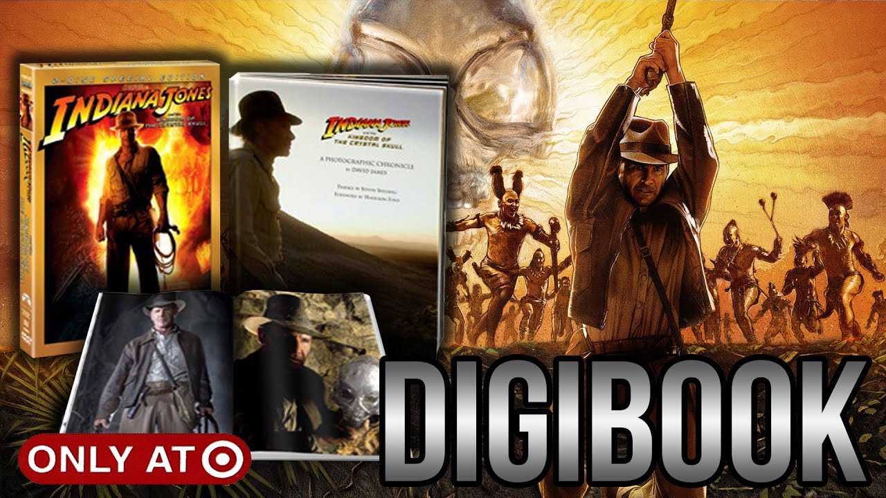 Indiana Jones 4 | Blu-ray Digibook | Target Exclusive | Hi-Def Ninja ...