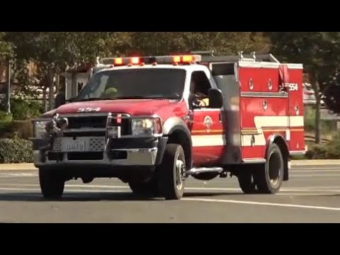 Sacramento Metro Fire District Engine 554 Responding Code 3 - YouTube